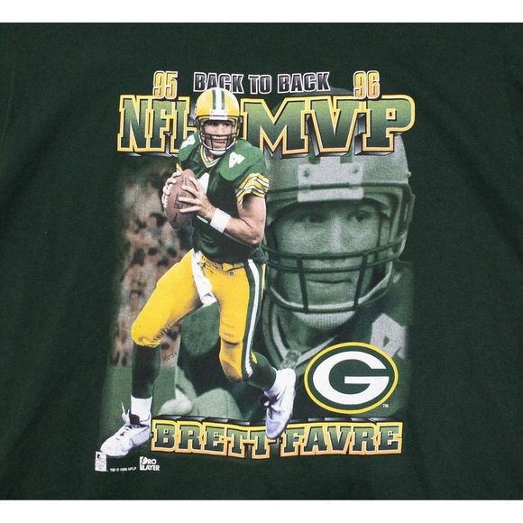 Pro Player | Shirts | Vintage Brett Favre Tshirt Mens 2xl Pro Player 9s ...